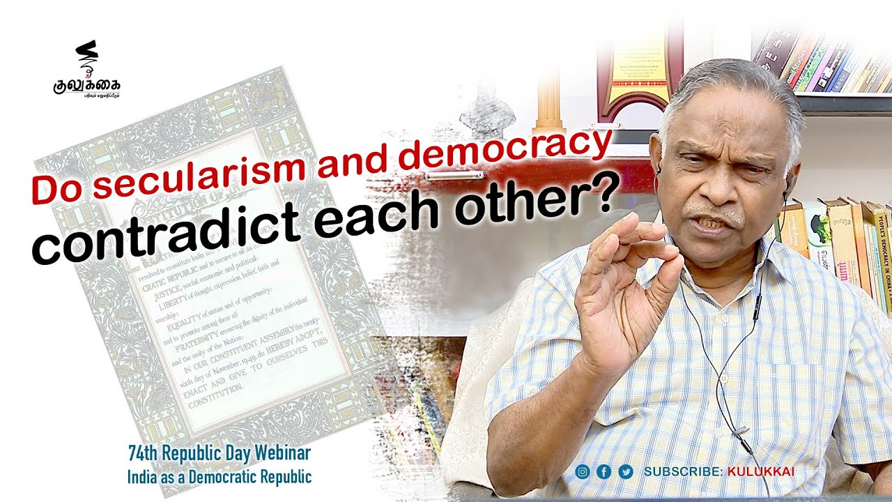 Do secularism and democracy contradict each other? | Prof. A ...