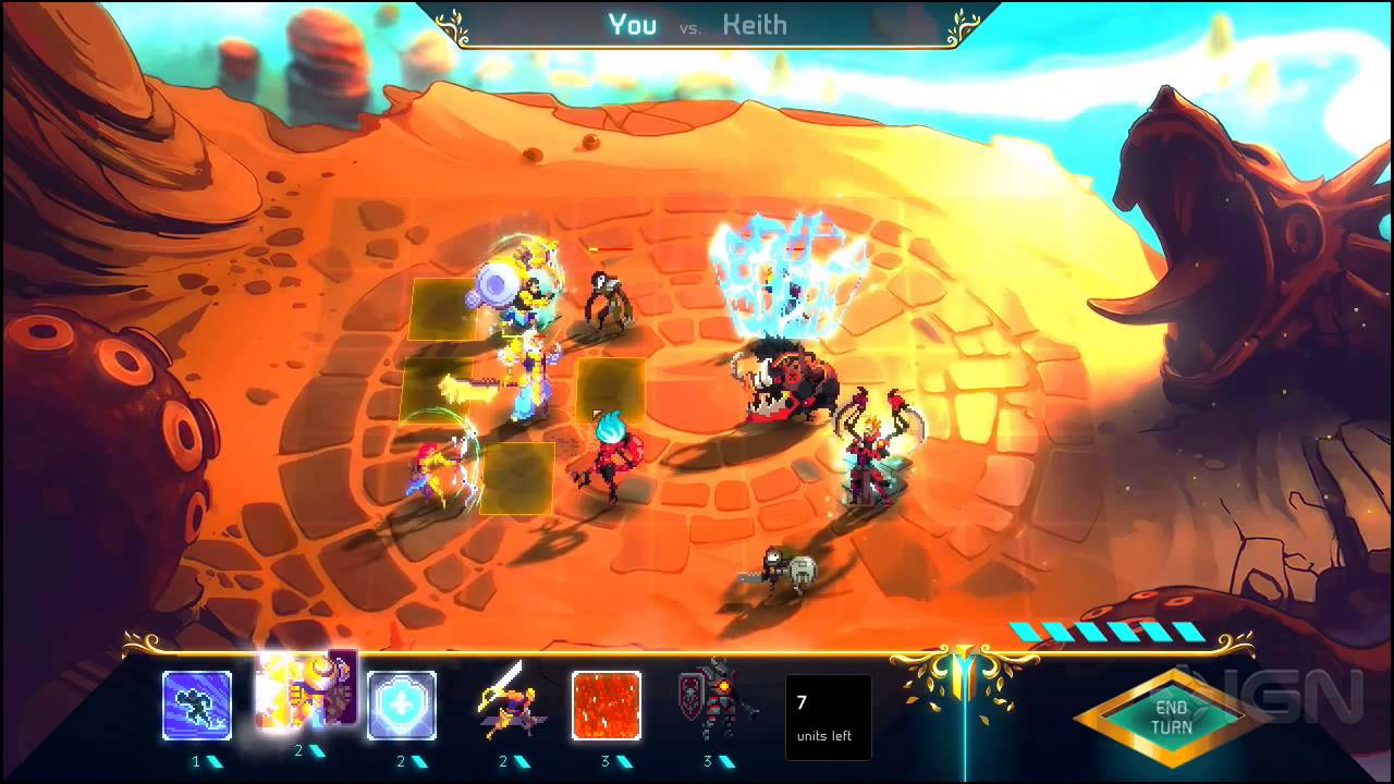 Duelyst - First Gameplay Footage - YouTube