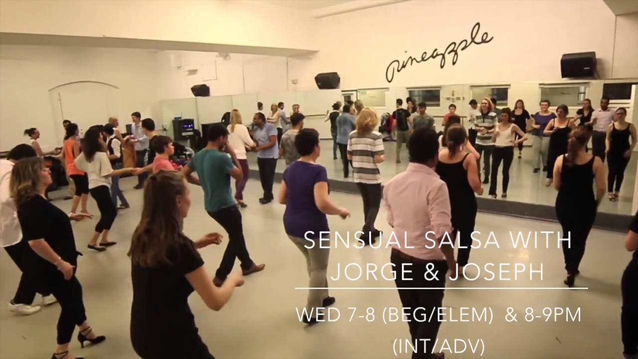 Sensual Salsa with Jorge and Joseph Koniak - Pineapple Dance Studios - YouTube