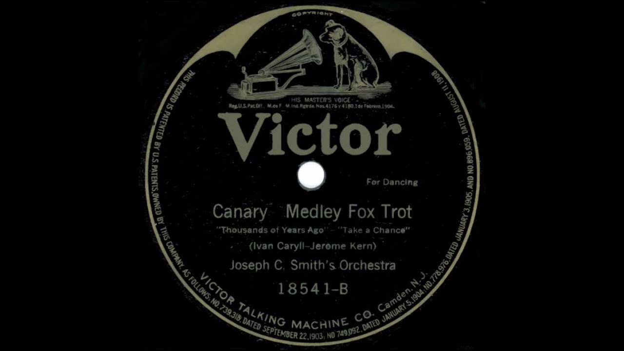 Joseph C. Smith's Orchestra - Canary (1918) - YouTube