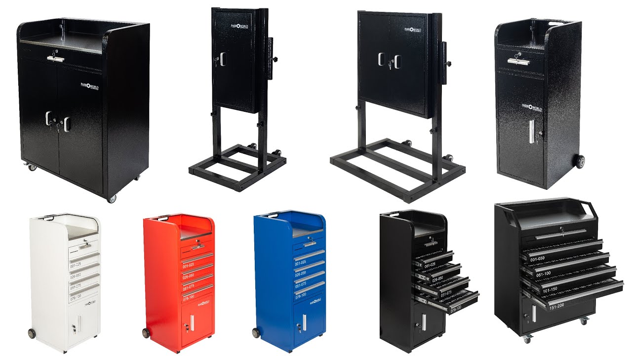 Parkoworld Valet Parking Podiums and Key Boxes full line up. 50 to 200 ...