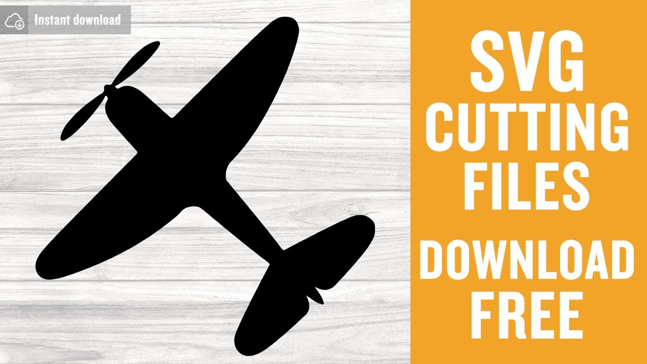 Airplane Svg Free Cut File for Cricut - YouTube
