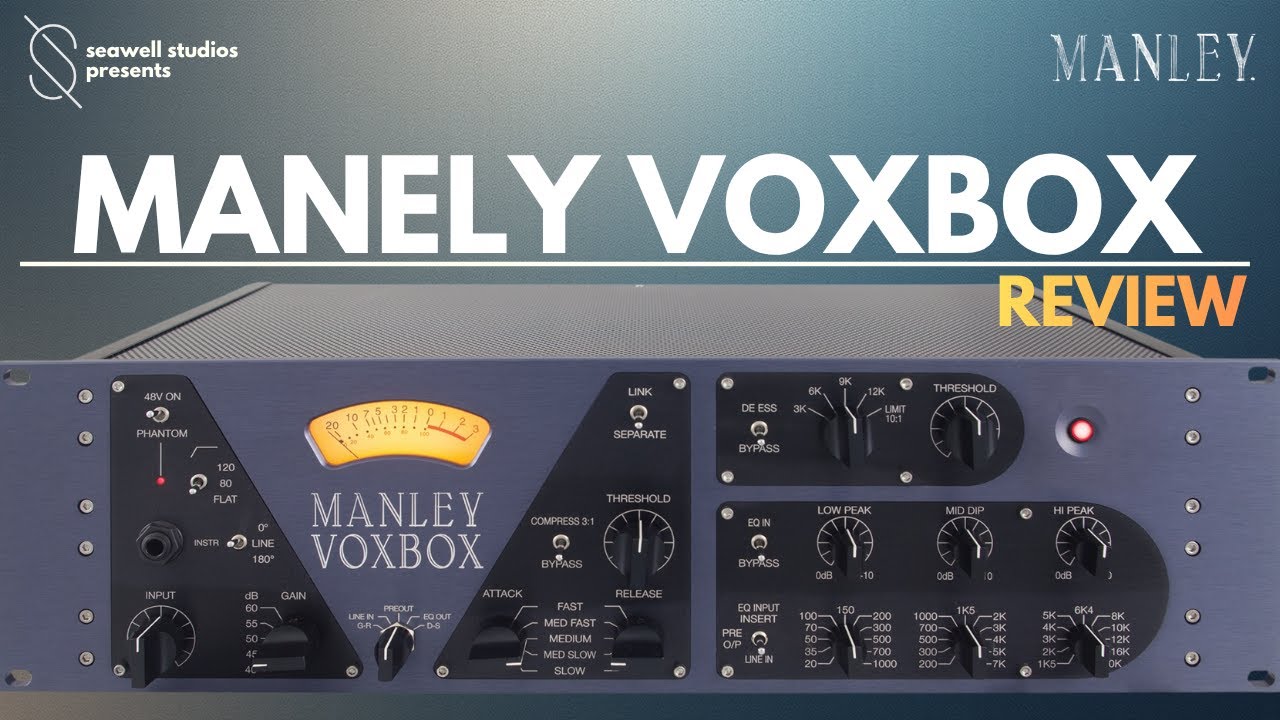 Manley Labs VOXBOX | Review - YouTube