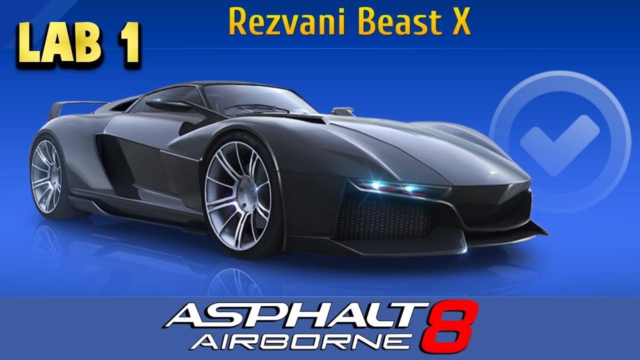 Rezvani Beast X Lab 1 ! Asphalt 8 Airborne - YouTube