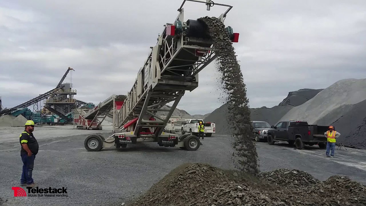 Telestack Aggstack TS 36 140 - YouTube