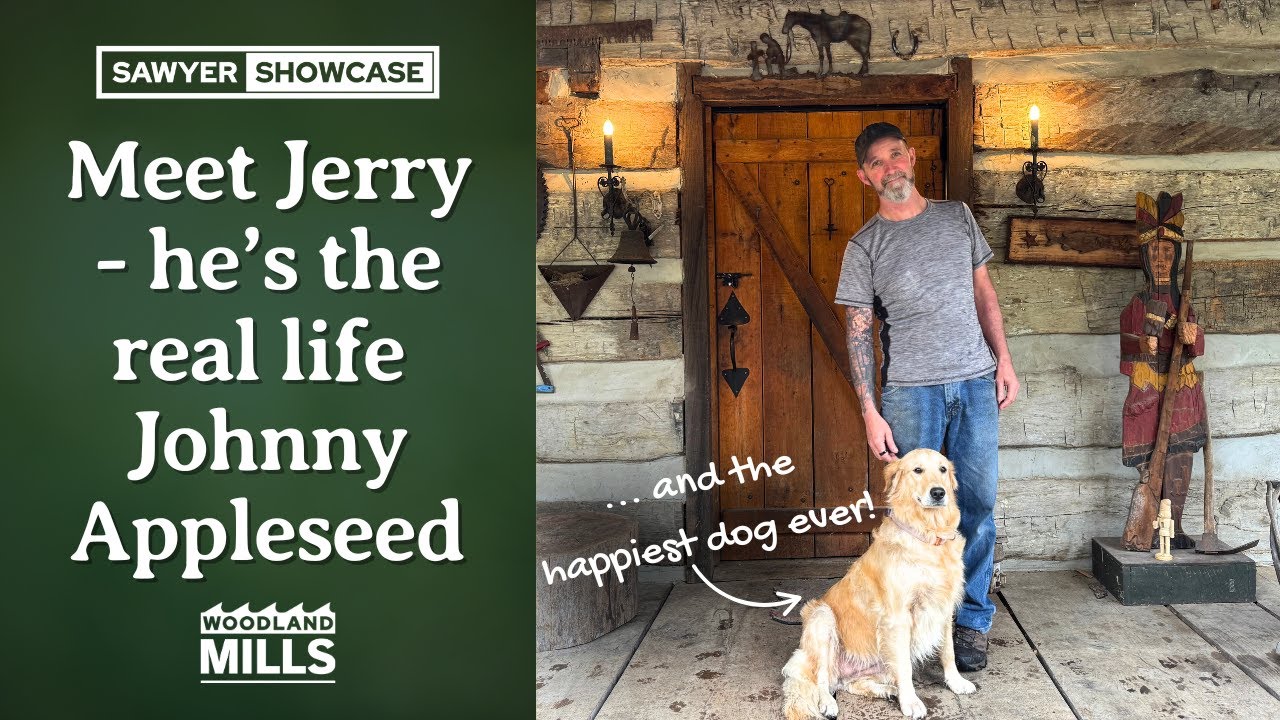 An Afternoon With: Jerry Tyson | How he built a log cabin and became ...