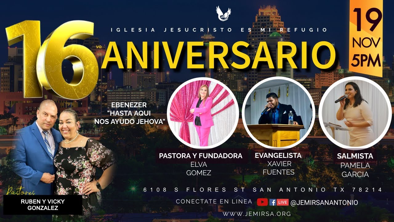 🔥 111922 | ¡16 AÑOS DE VICTORIA! | Evangelista Xavier Fuentes - YouTube