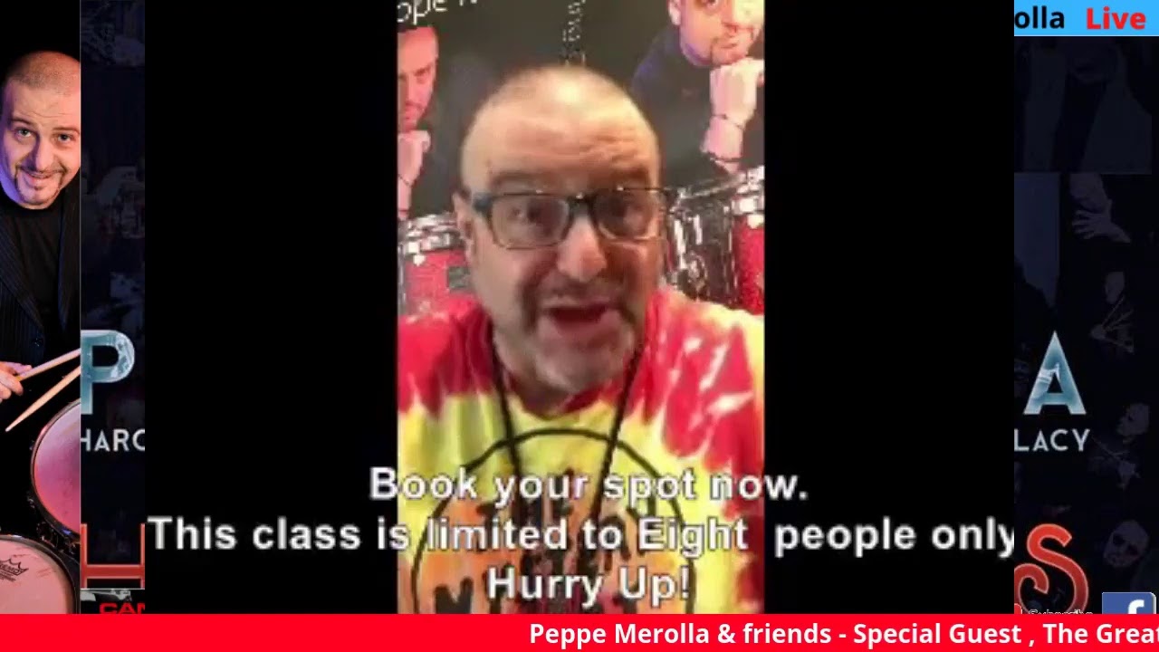 Peppe Merolla & Friends - Special Guest - Paul Wertico - YouTube