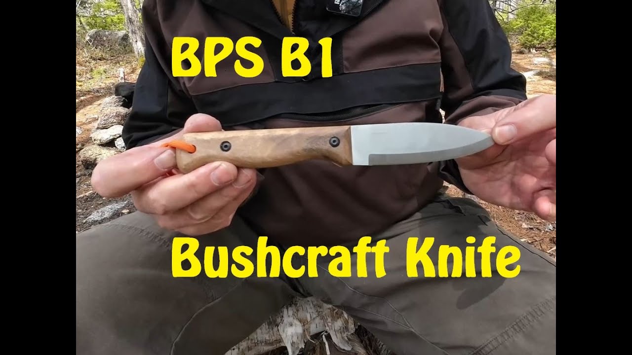 BPS B1 Bushcraft and Camping Knife - YouTube