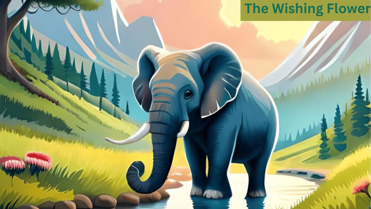 The Wishing Flower I English stories I Cartoon StoryI Moral story in ...