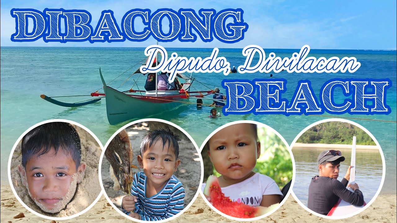 Ganda talaga sa Dibacong Beach - YouTube