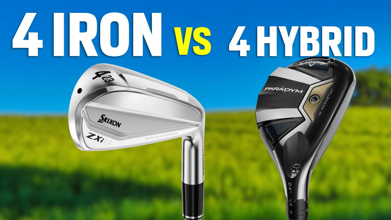 4 Hybrid vs 4 Iron - Differences and Similarities - YouTube