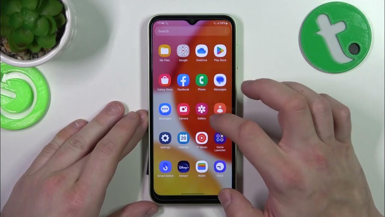 How to Switch Volume Buttons function on Samsung Galaxy A14? - YouTube