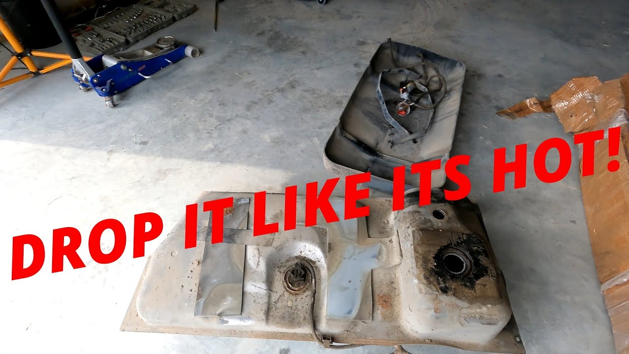1987-1993 Fox Body Mustang Fuel Tank Removal - YouTube