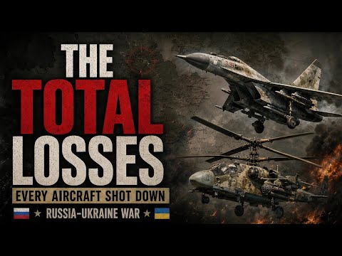 Every Combat Aircraft Shot Down in the Russia–Ukraine War | Complete Guide