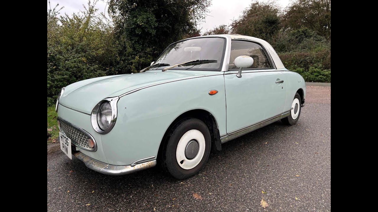 1991 Nissan Figaro | Live Car Auction | Evoke Classics - YouTube