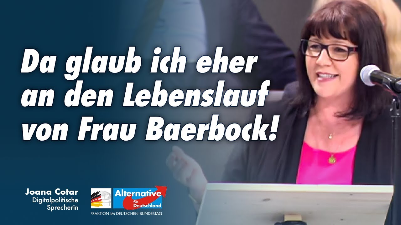 Joana Cotar (AfD) - Die Umfaller der Altparteien. - YouTube
