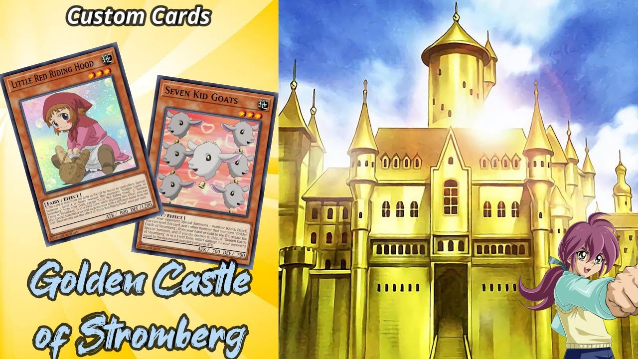 Custom Cards: Golden Castle of Stromberg (Leon's Fairy Tales) - YouTube