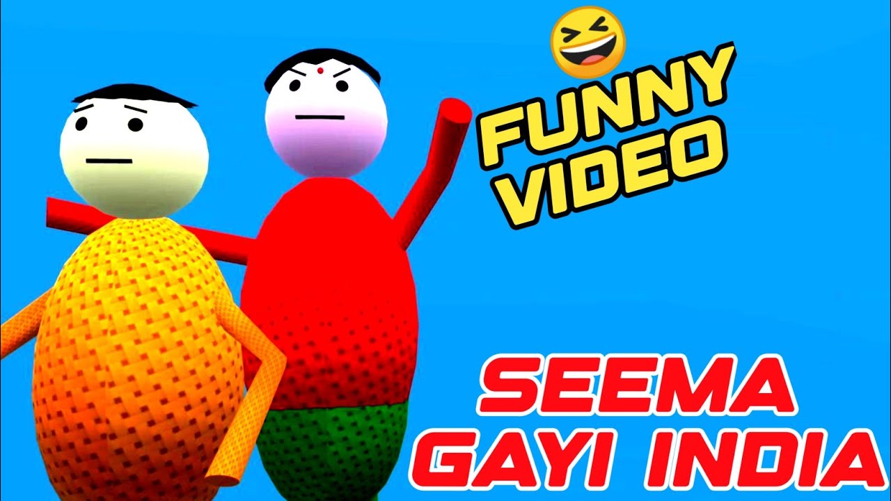 Seema Gayi India || Seema Haider Cartoon Video || Comedy - YouTube