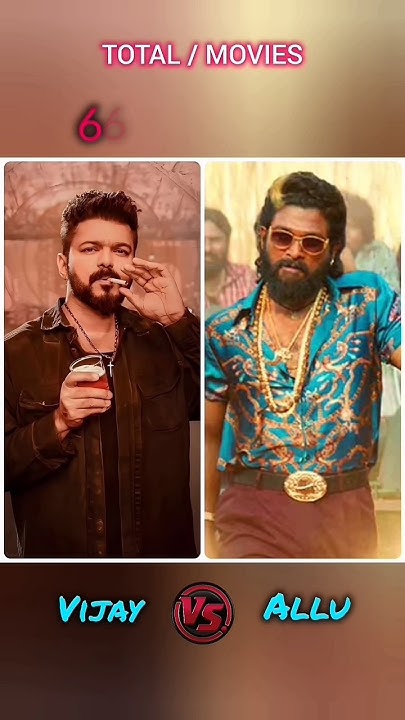 Vijay Thalapathi vs allu arjun movie #shorts - YouTube