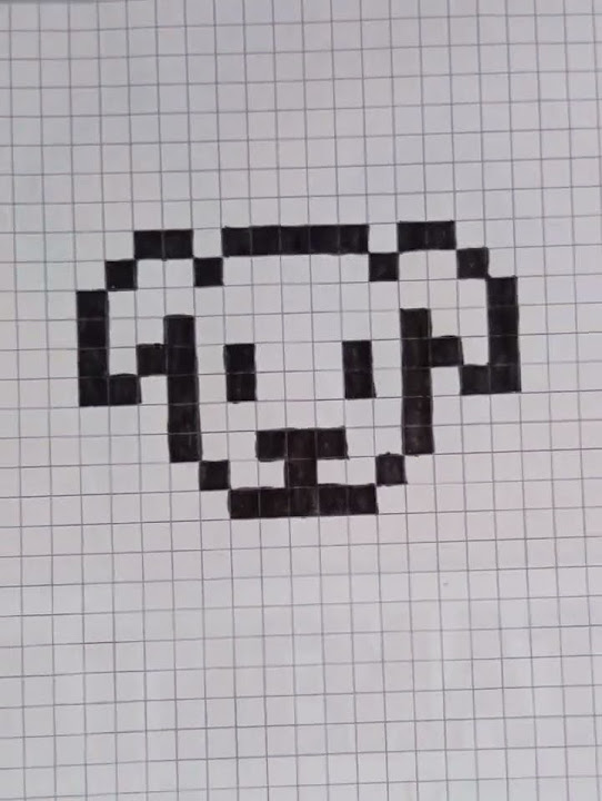 pixel art: anjing lucu #pixel #pixelart #pixelartideas #anjinglucu ...