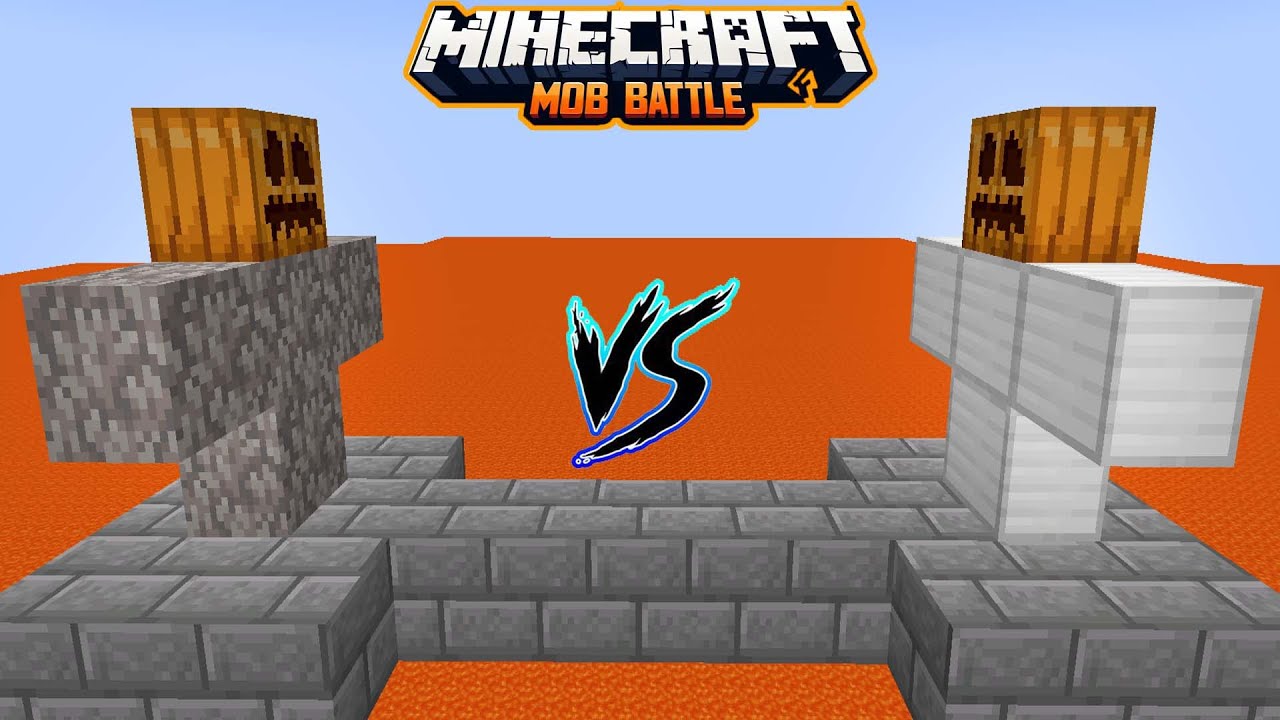 Coral Block Golem vs All Golems in Minecraft Battle - Iron Golem ...