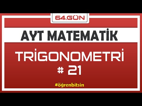 Trigonometri 21 | AYT MATEMATİK KAMPI 64.gün | Rehber Matematik