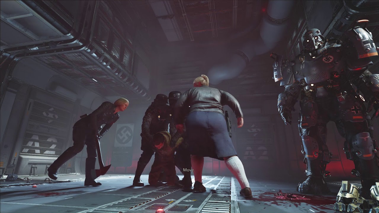 Wolfenstein II The New Colossus Mission One-1 || Caroline got Killed ...