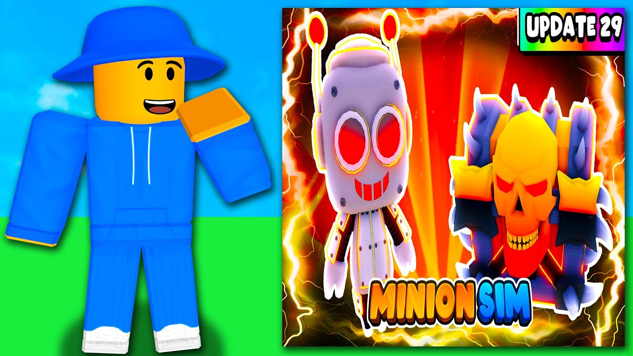 Roblox Minion Simulator: New School Update! (New Boss Minion, Pets, And ...