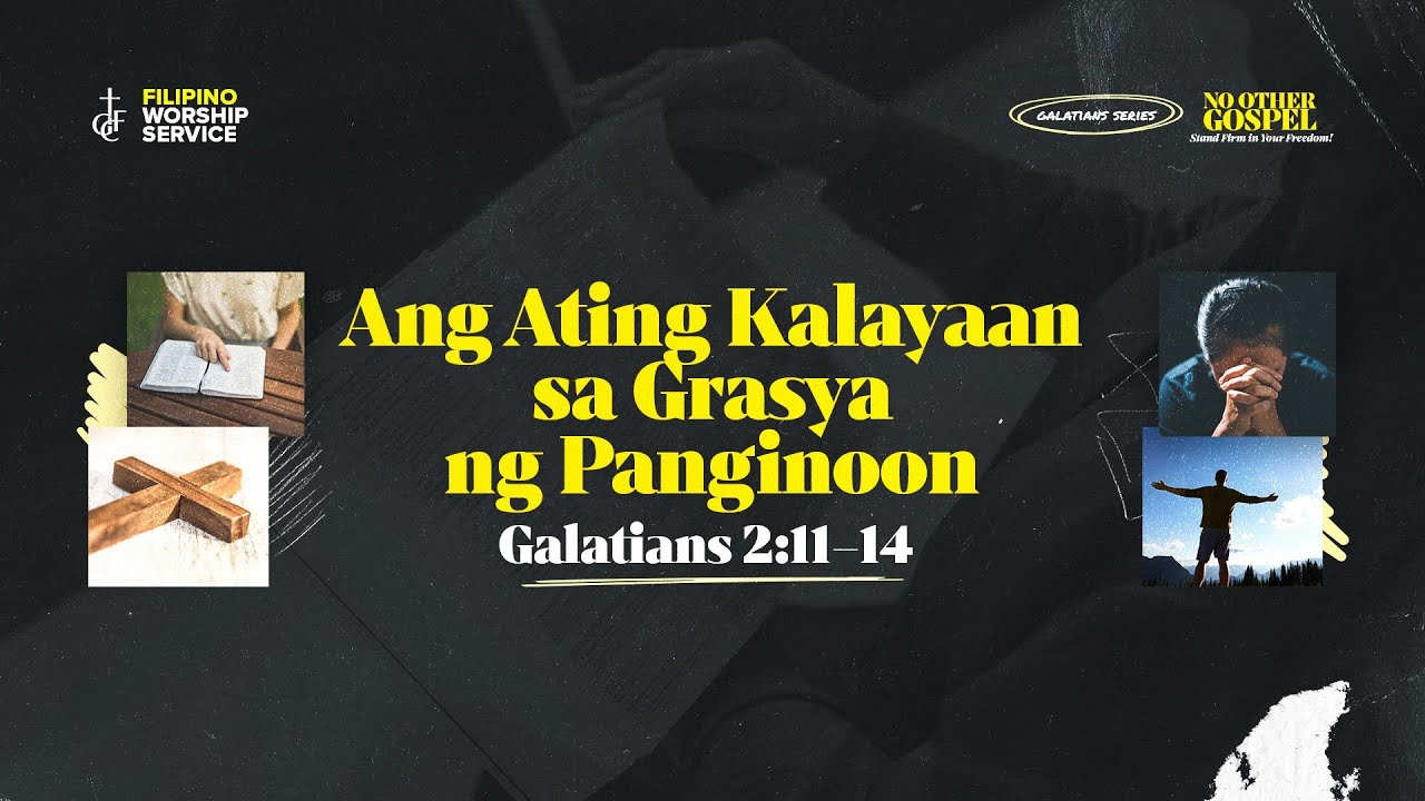 GCF Sunday Worship Service (Filipino) • May 18, 2025 • Pastor BJ ...