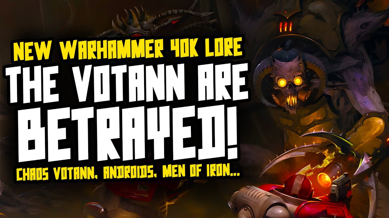 Possible New 40K Faction?! Chaos Votann? Men of Iron? Chaos Androids ...