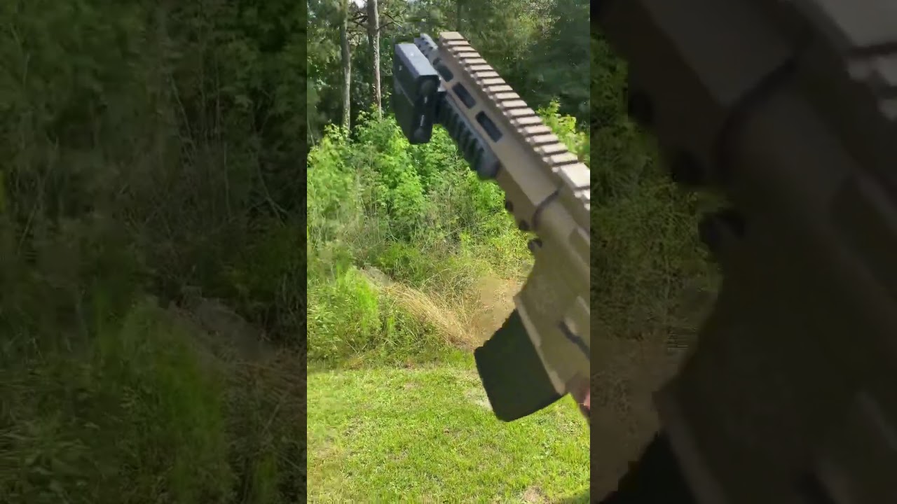 Mag dumping my ar15 pistol with the binary trigger. | ARO News