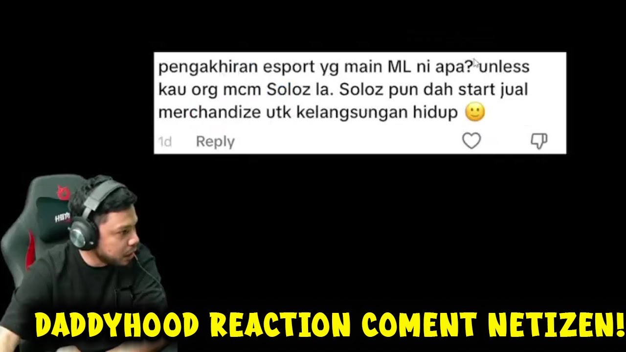 DADDYHOOD REACTION COMENT NETIZEN! - YouTube
