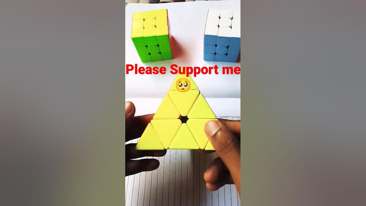 Pyramid Cube Solve ️, Pyraminx Cube pattern #rubikscube #cuber #youtubeshorts #pyraminxcube ...