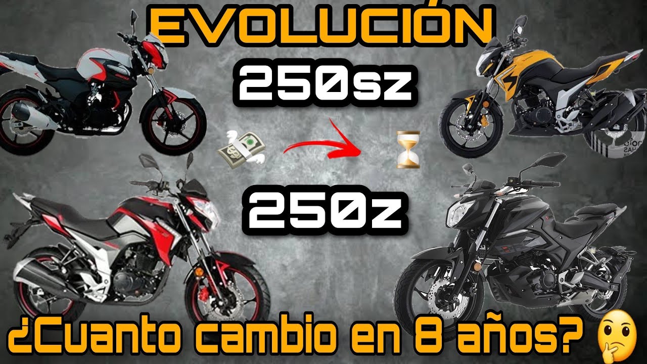 EVOLUCION DE LA ITALIKA 250z 2014 - 2023 - YouTube