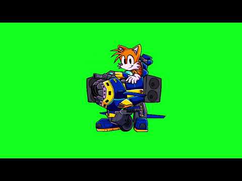 FNF Sonic characters green screen