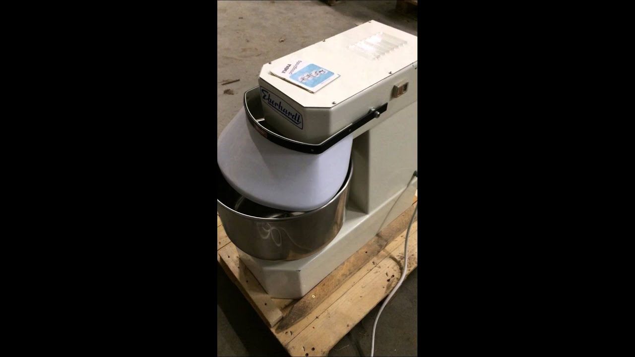 Eberhardt Minimat 18 Spiralkneter ebay 181635801735 - YouTube