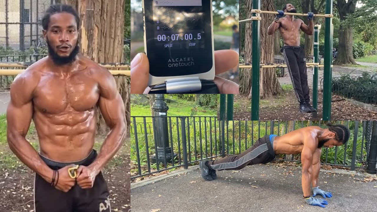 100 Pull Ups and 100 Diamond Push Ups in 12 Minutes Challenge - Young ...