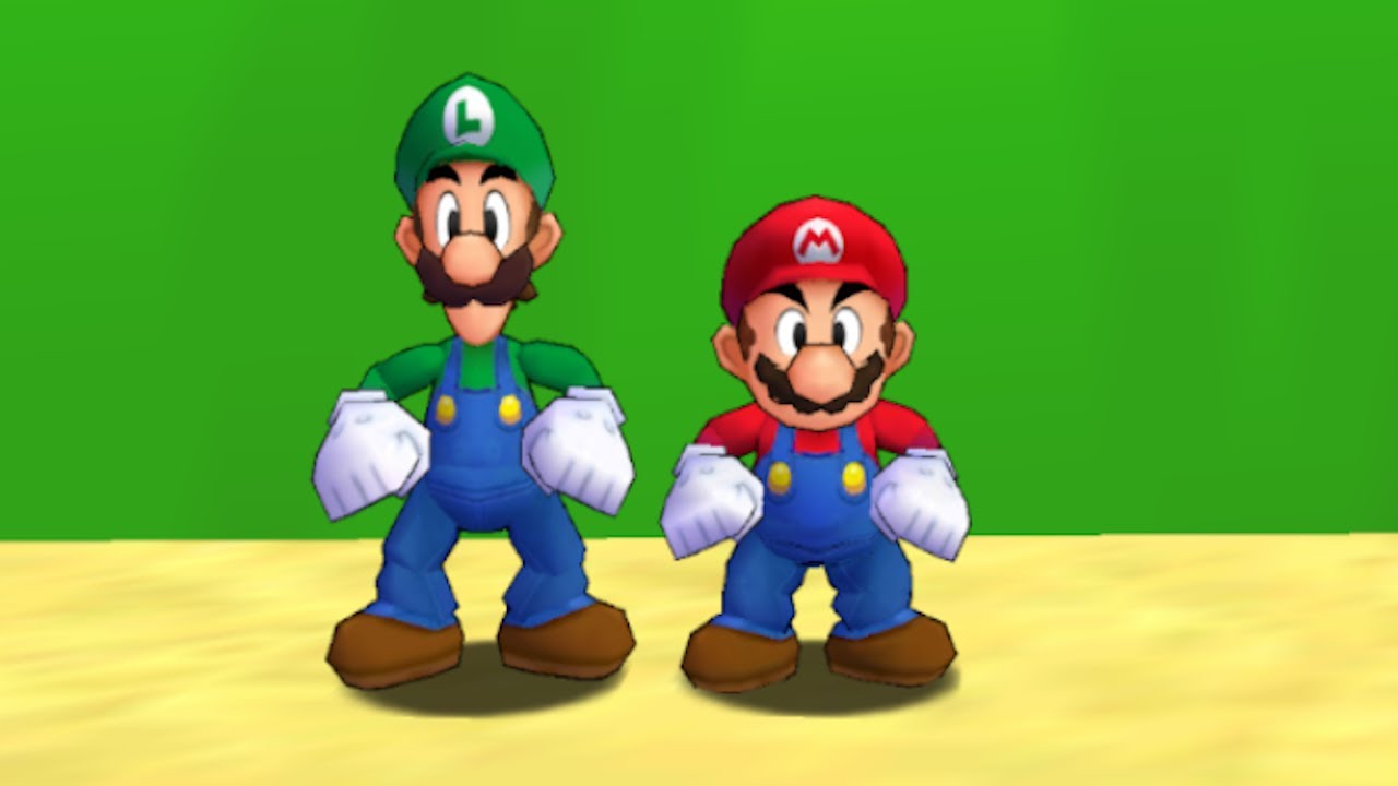 Dream Mario & Dream Luigi in Super Mario 64 (2 Players) - Full Game 100 ...