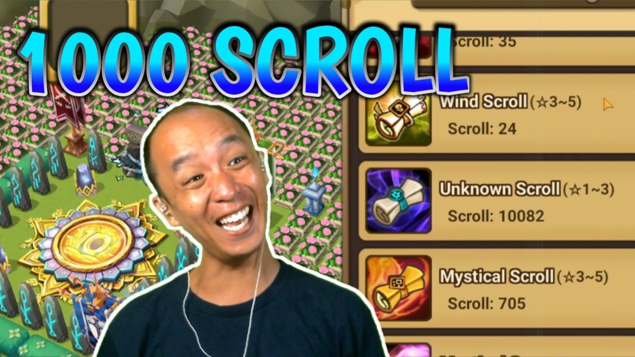 GACHA 1000 Scroll Hasil New Semua Summoners War Indonesia - YouTube