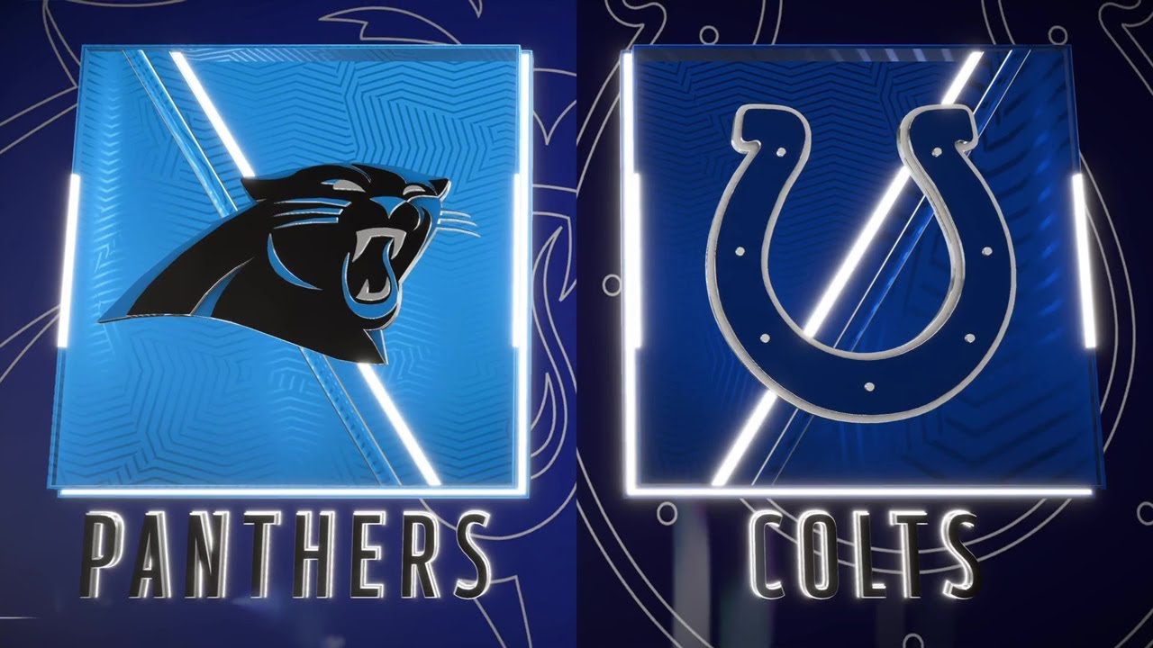 Carolina Panthers vs Indianapolis Colts Week 16 NFL Gameplay 12.22.19 ...