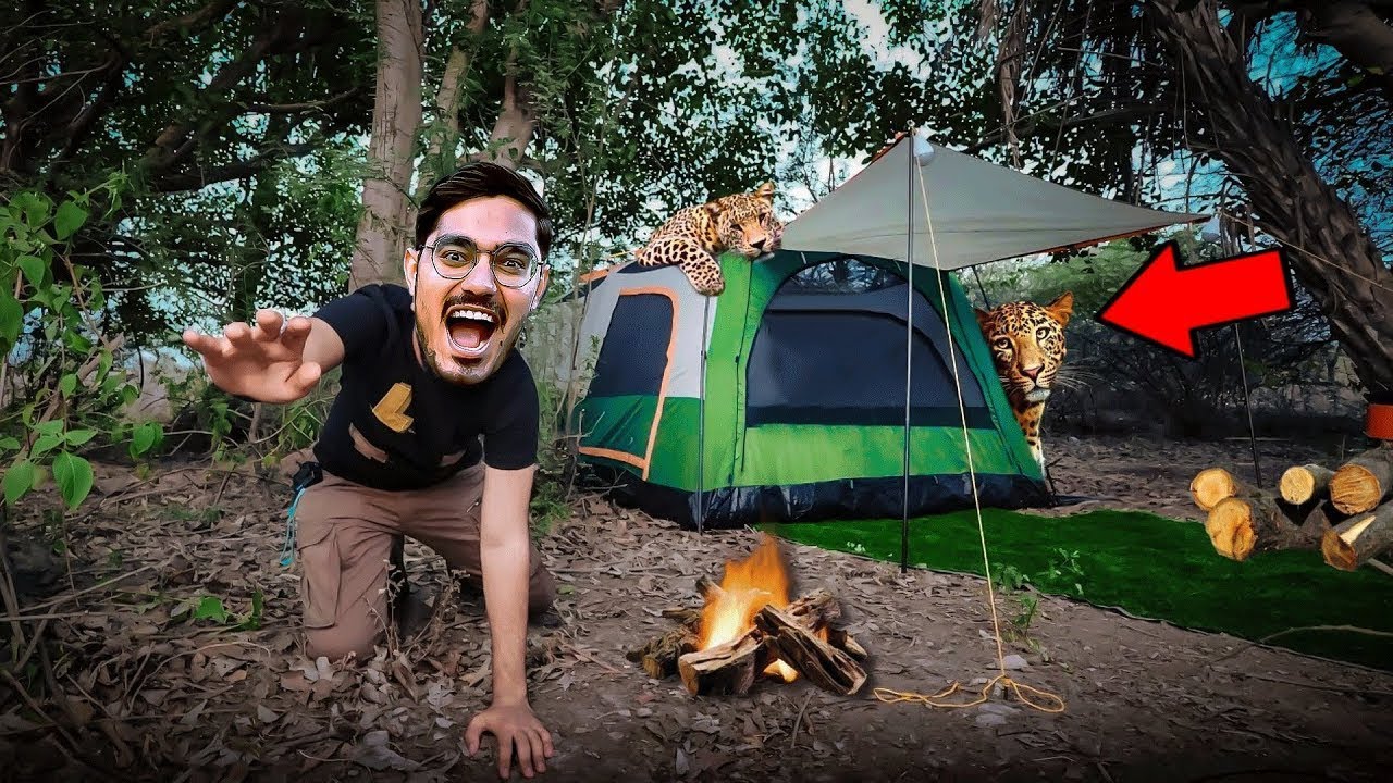 24 Hours In Jungle Challenge Will I Survive - YouTube