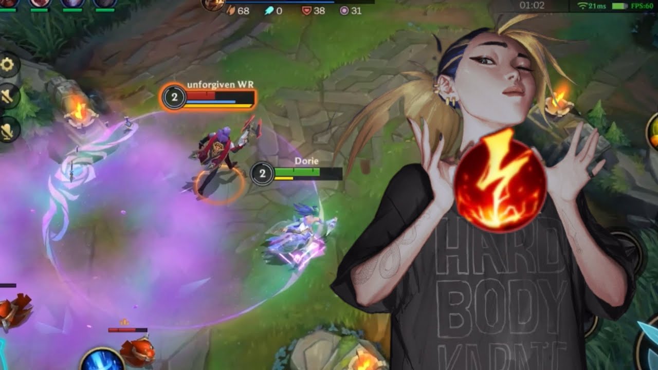 감전 아칼리로 아크샨 상대하기 [와일드리프트] | Electrocute Akali vs Akshan Rank ...