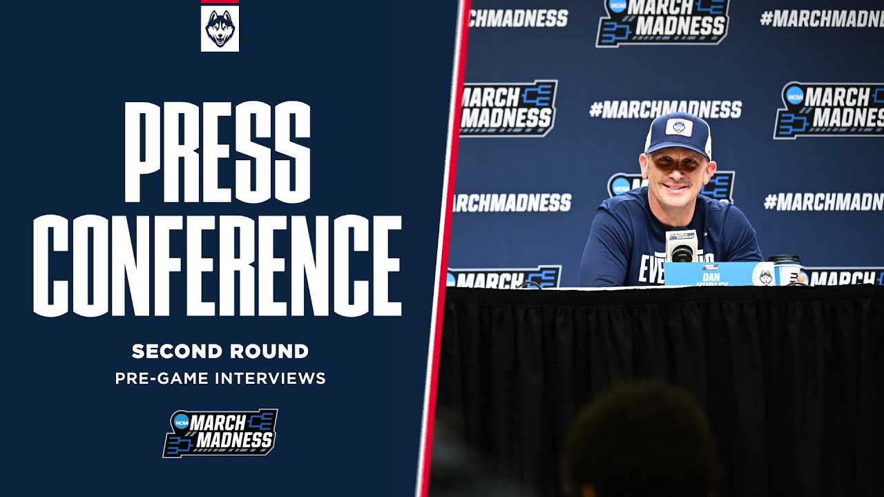 Pregame Press Conference | UConn vs. Northwestern | NCAA Tournament ...