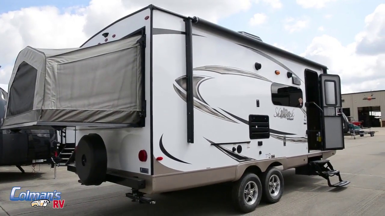 NEW 2019 FOREST RIVER RV FLAGSTAFF SHAMROCK 21SS - YouTube