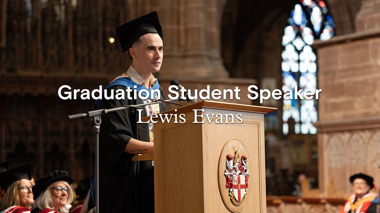 Lewis Evans - Graduation Student Speaker - November 2025 - YouTube