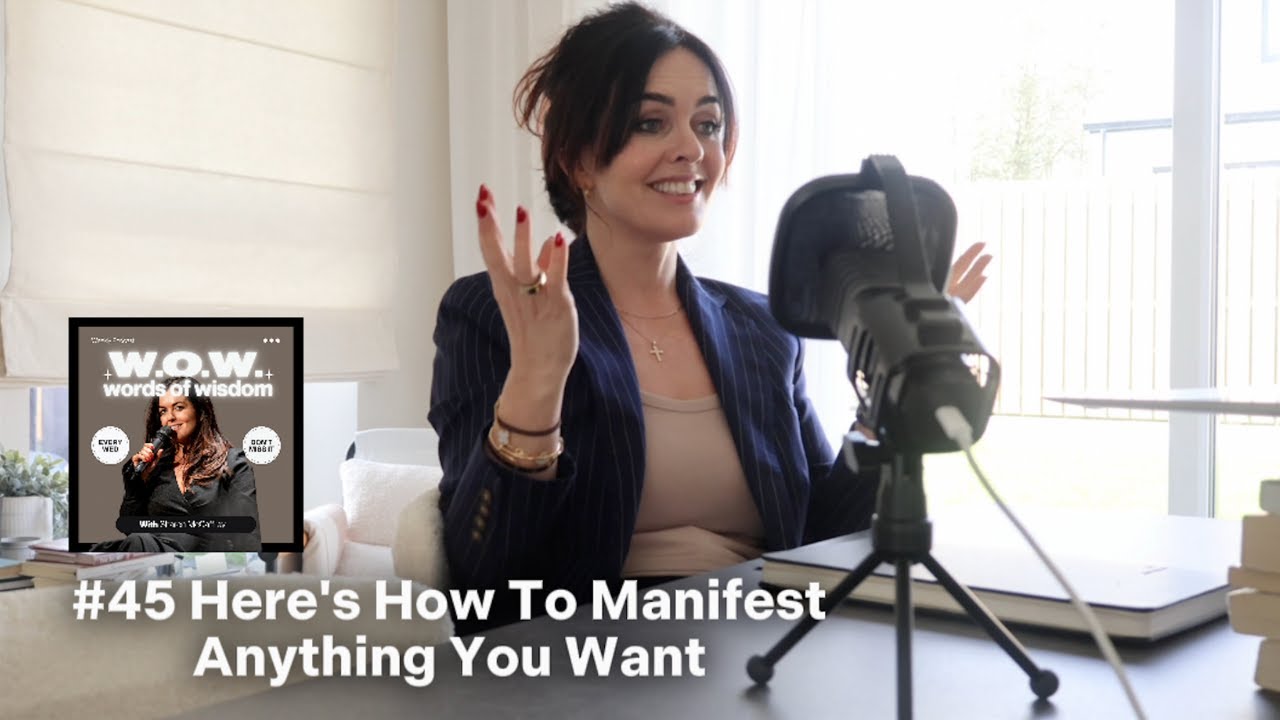 # 45 HERE'S HOW TO MANIFEST ANYTHING YOU WANT | Words Of Wisdom with ...