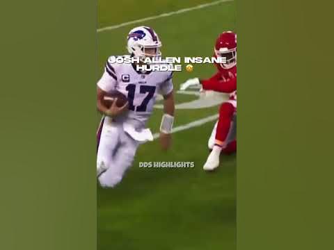 Josh Allen Crazy Hurdle Vs Chiefs #shorts #shortsfeed #sports #buffalobills #joshallen - YouTube