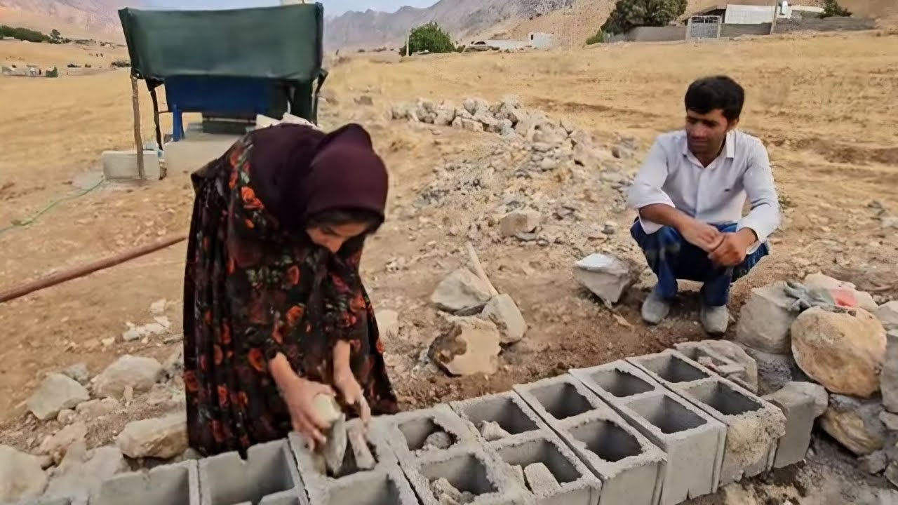 The hardest days of Shokat! Cementing the walls and Asghar in prison ...