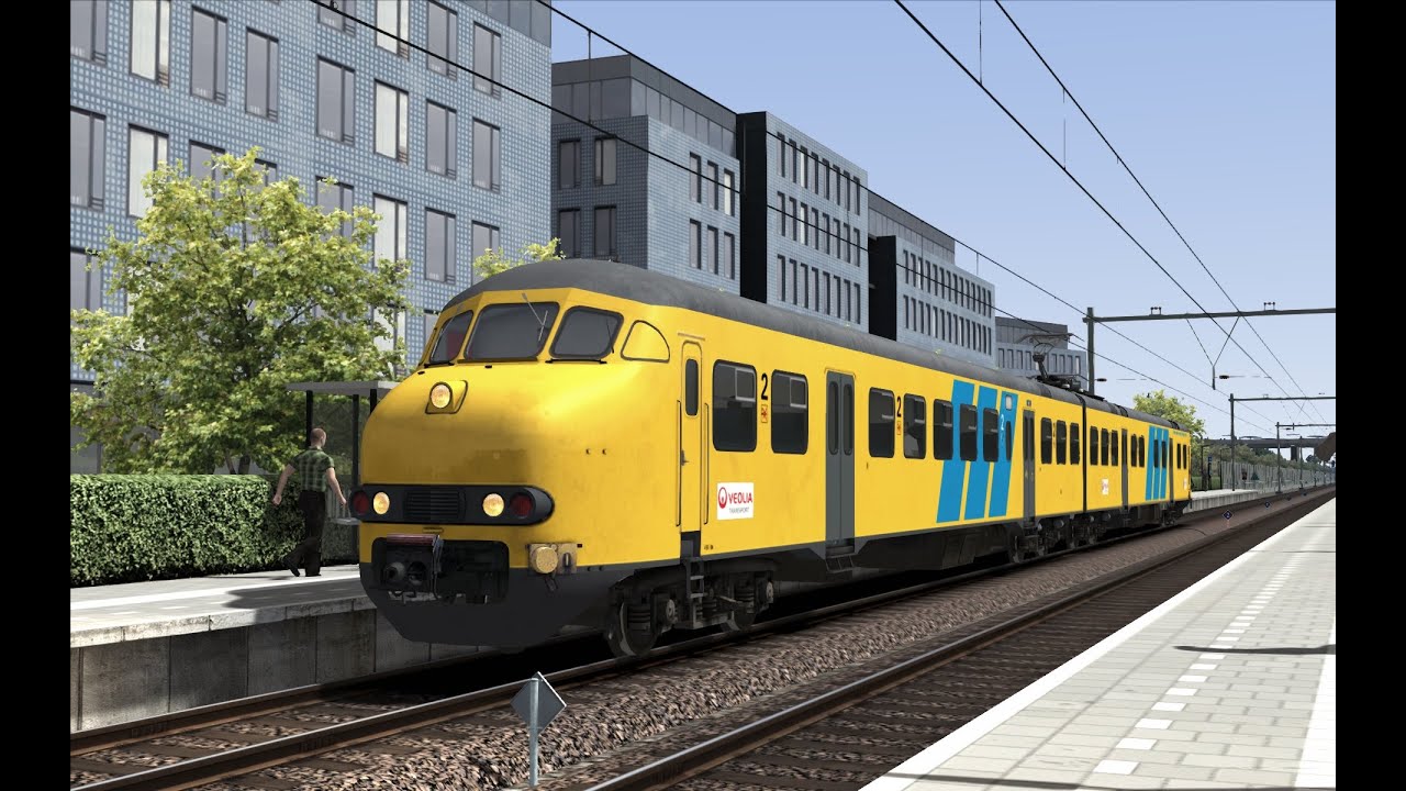 Stoptrein naar Zevenoord | Mat 64 Veolia | Train Simulator 2016 - YouTube